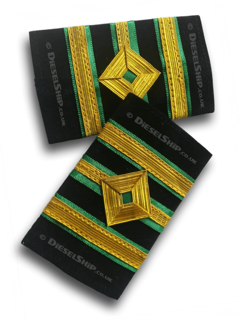 Merchant Navy marine Epaulettes - Electro-technical Officer