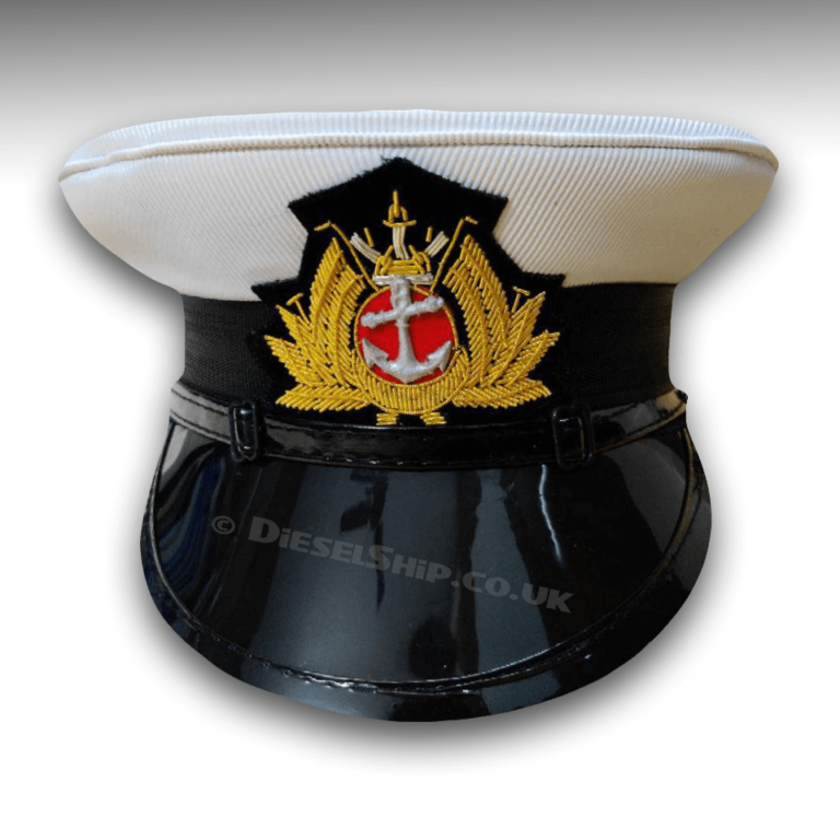 Merchant Navy Peak Cap for Masters - DieselShip UK