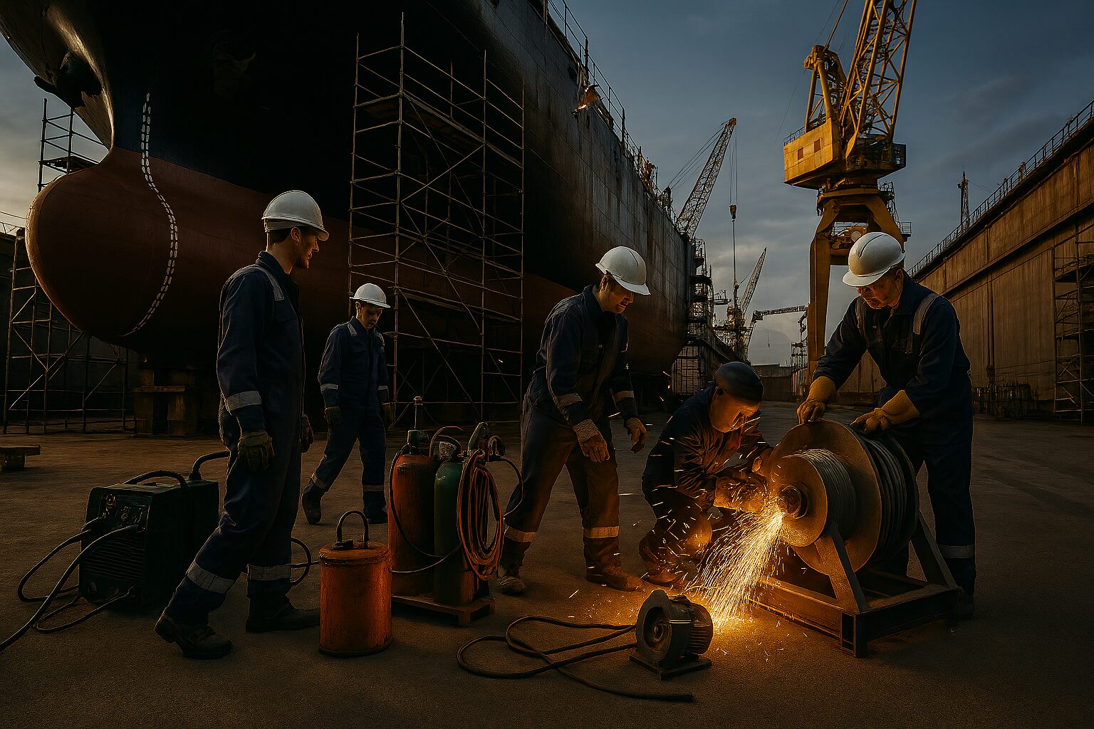 Dry Dock Services - DieselShip UK